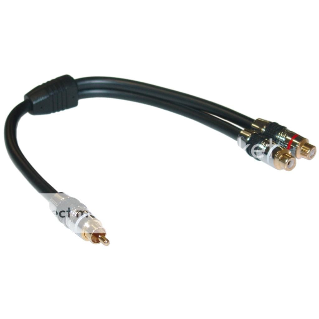 HU has single RCA sub output..... - Head Units-Processors and Eq's ...