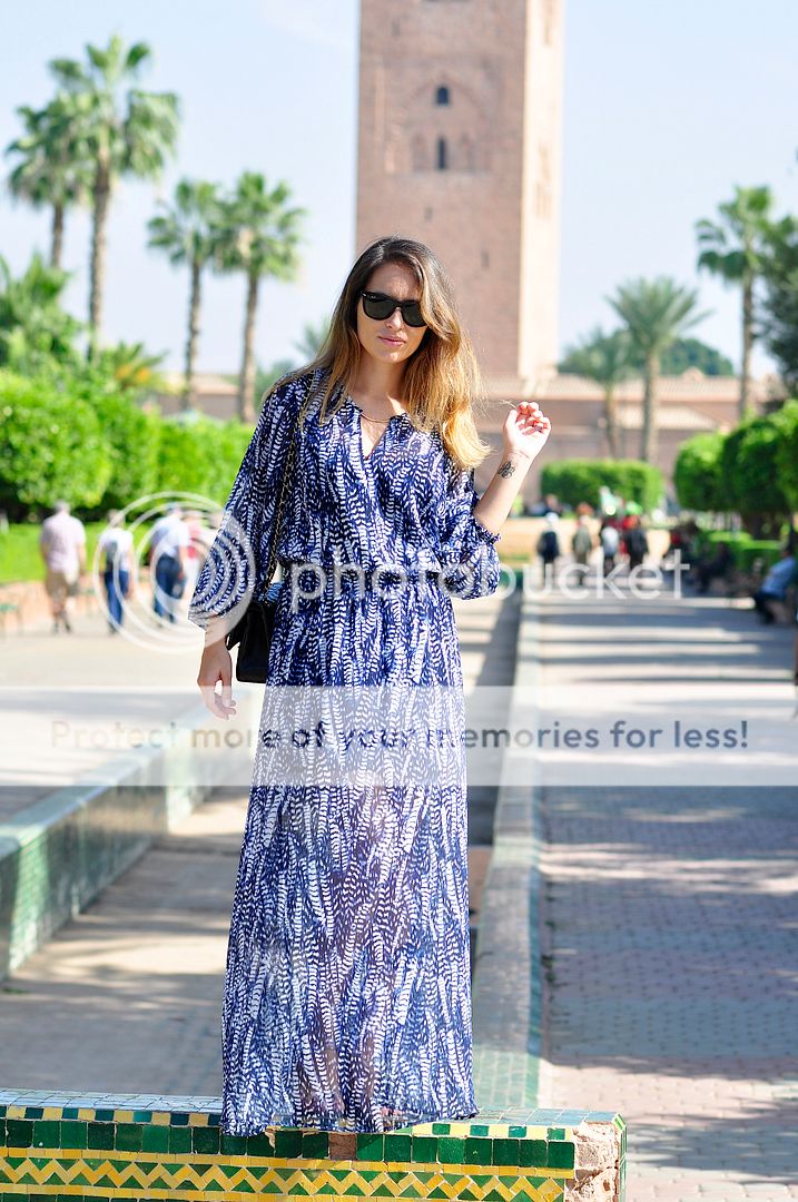 a long dress for Marrakech – Necklace of Pearls | Fashion & LifeStyle